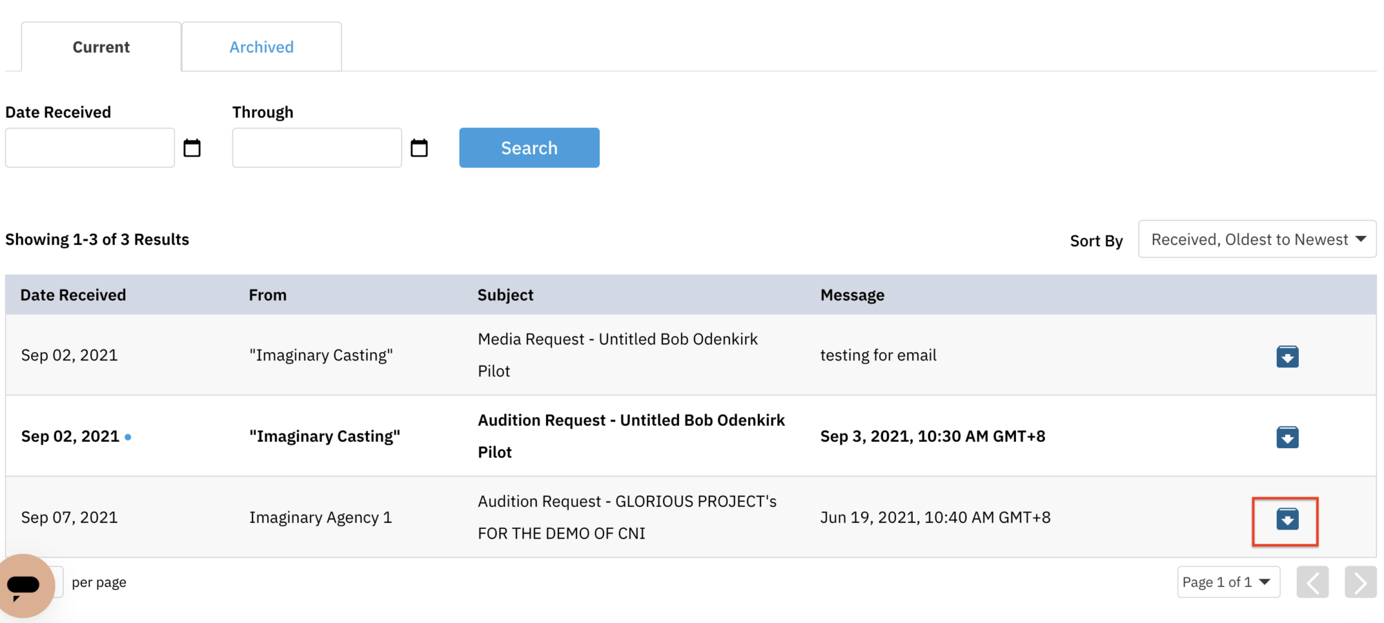 How to Archive Your Talent Alerts
