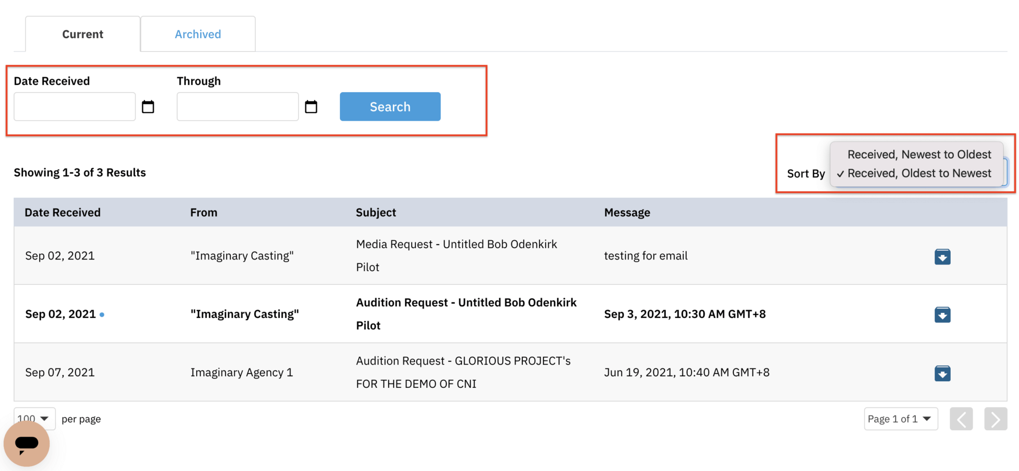 How to Archive Your Talent Alerts