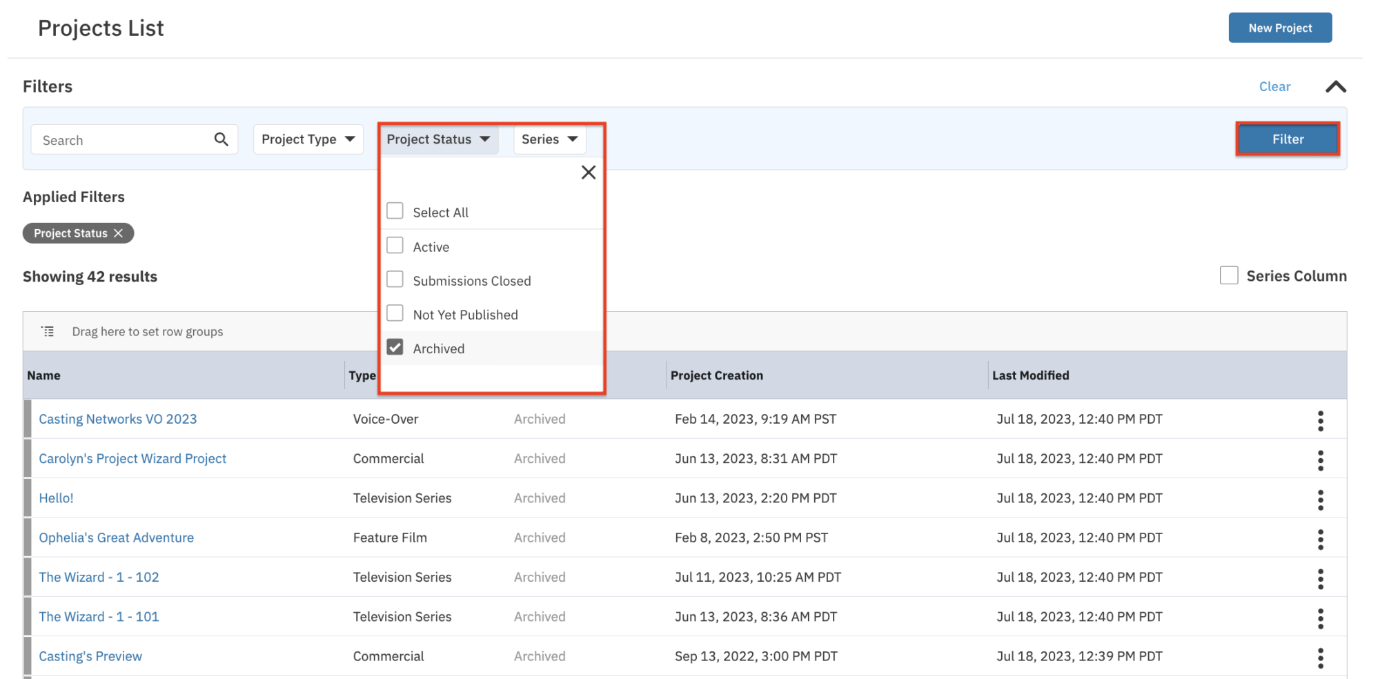 Manage Your Projects Easily with Project Lists